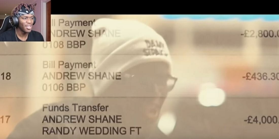 YouTuber KSI Blasts Brother Deji for Leaking His Banking Information
