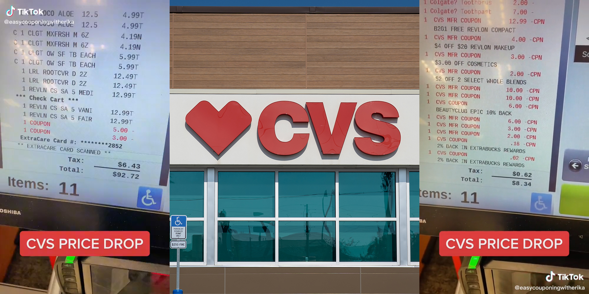Woman Shows How She Got $92 CVS Purchase Down to $9