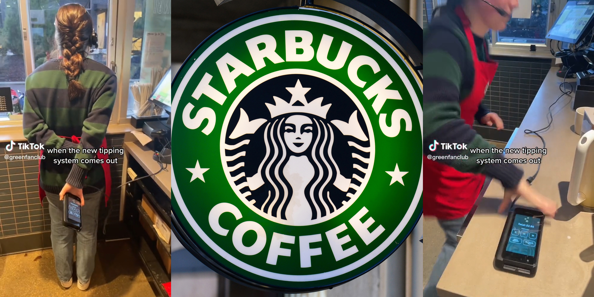 Starbucks Worker Says New Tipping System Is Embarrassing