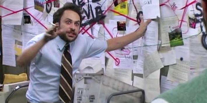 Charlie Day 'Pepe Silvia' Conspiracy Meme: It's Always Sunny | Daily Dot