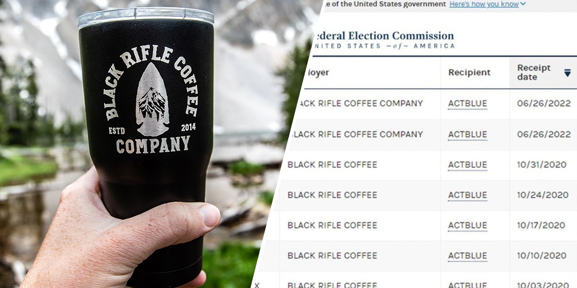 Conservatives Eye Black Rifle Coffee Boycott Over Dem Donations