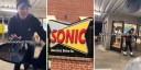 Sonic Worker on Skates Spills Order. Why Do We Still Do This?