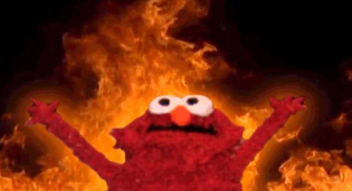 Meme History: Elmo On Fire
