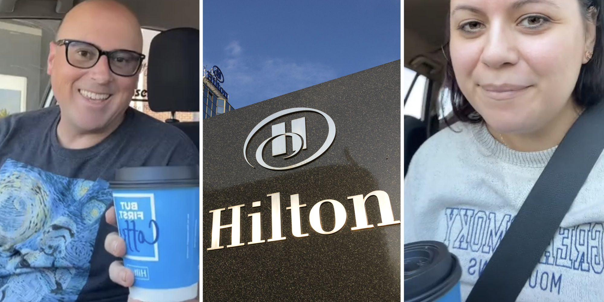 Why Does This Man Always Stop at Hilton on Road Trips?
