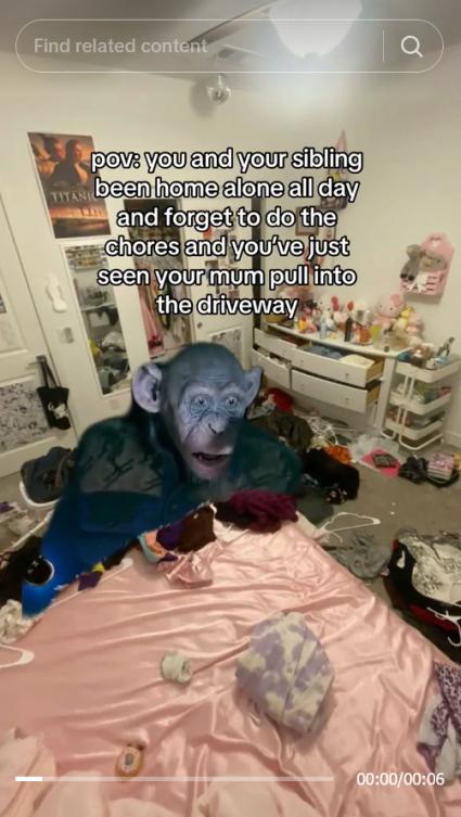 'Oh No' Monkey Meme From 'Planet Of The Apes'