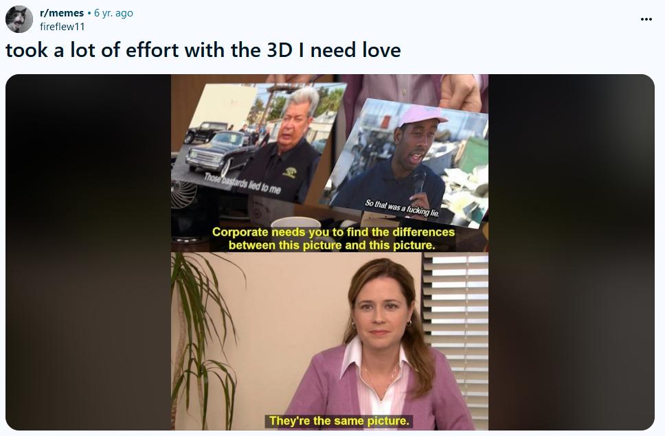 They're The Same Picture: A Favorite 'The Office' Meme