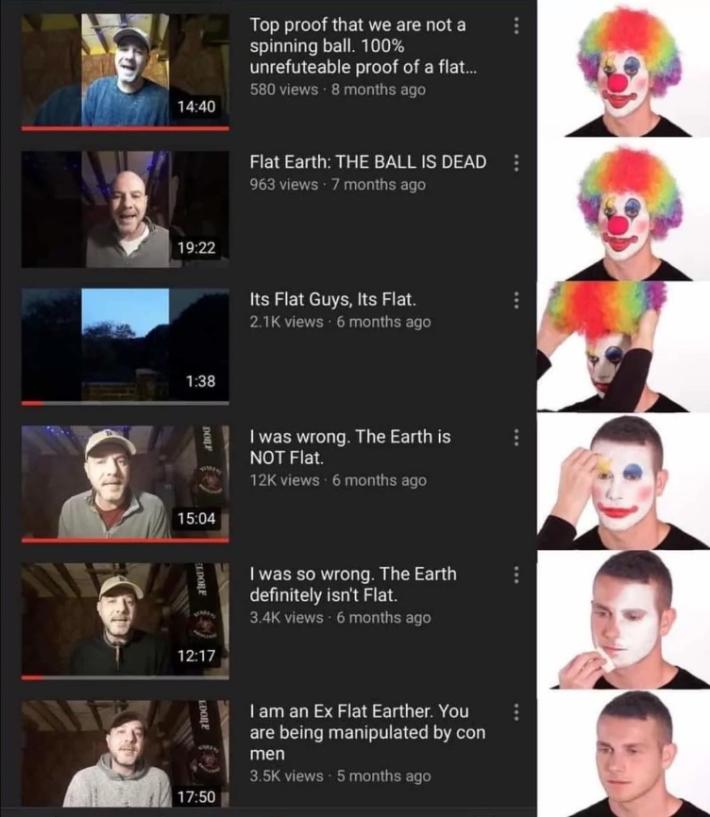 Putting On Clown Makeup Memes