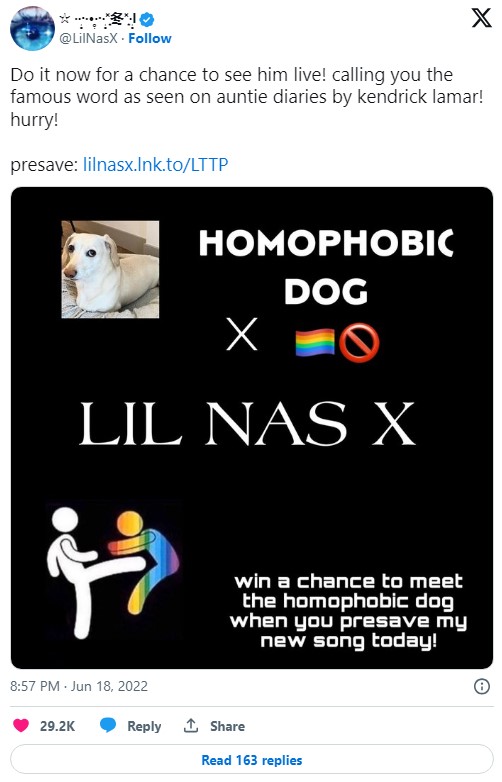 Homophobic Dog, AKA Whitney Chewston: A Gay Icon