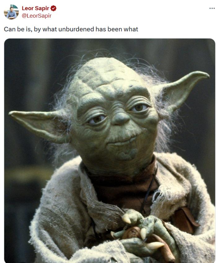 What Can Be, Unburdened By What Has Been: A Meme