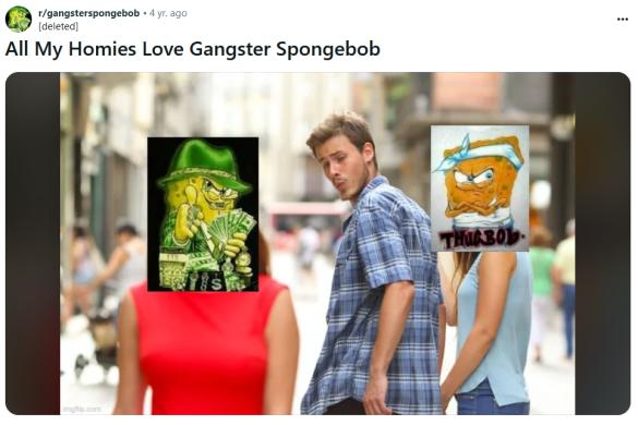 Gangster SpongeBob Memes For The Pure Of Heart