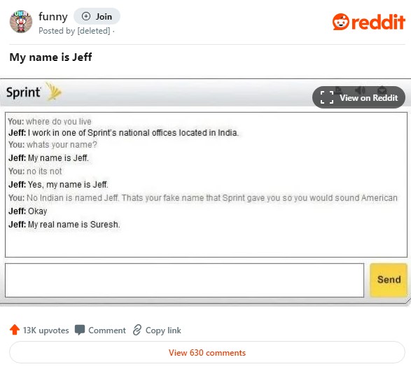 Origins And Examples Of The 'My Name Is Jeff' Meme
