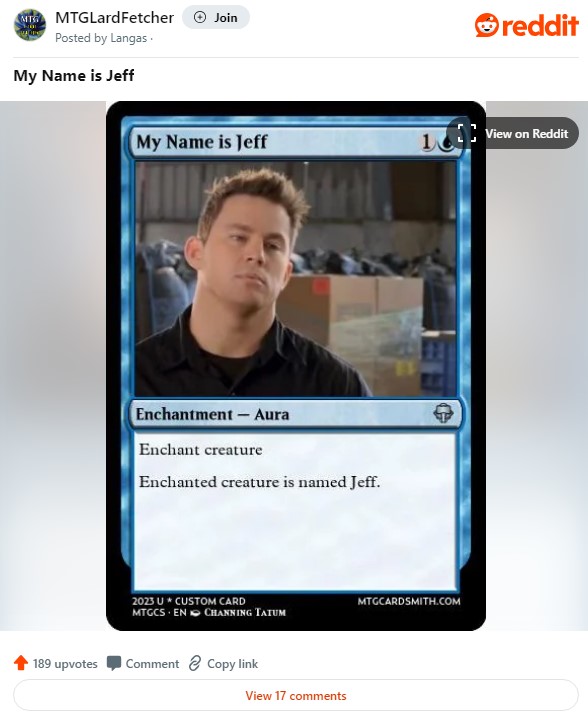 Origins And Examples Of The 'My Name Is Jeff' Meme