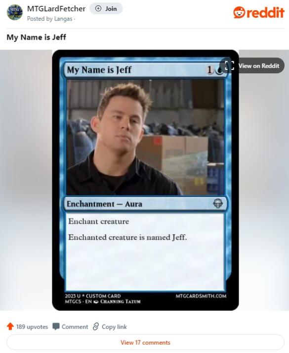 Origins And Examples Of The 'My Name Is Jeff' Meme