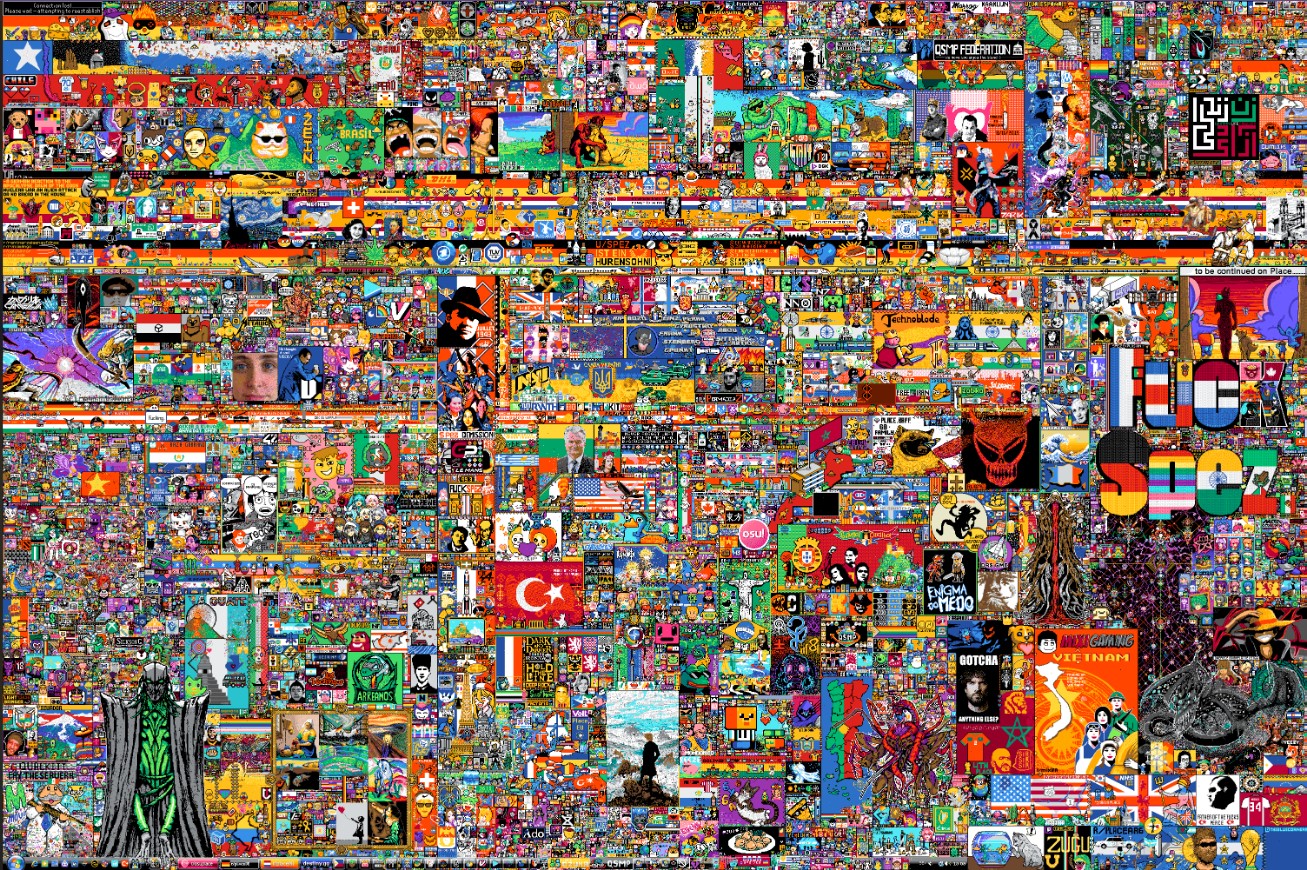 r/place: The History of Reddit's Blank Canvas Experiment