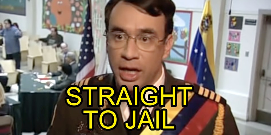 Straight To Jail Meme, AKA The Right To Jail Meme