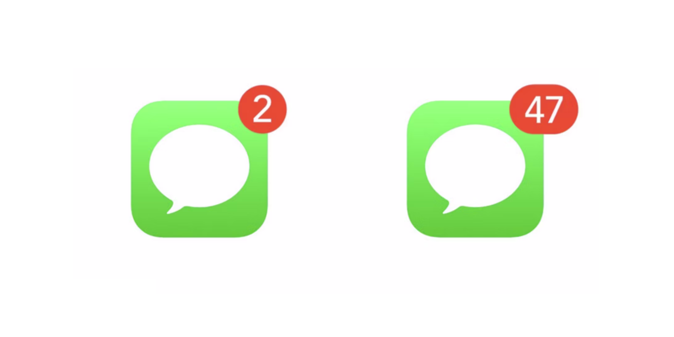 The 2 Vs. 47 iMessage Meme Gets Out Priorities In Order