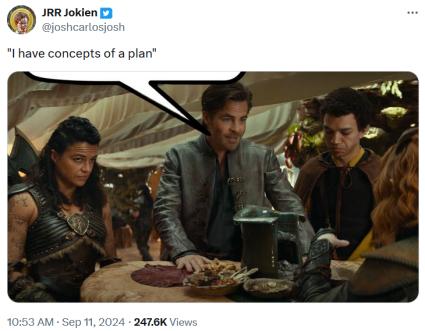 'I Have Concepts Of A Plan:' A Meme For The Unprepared