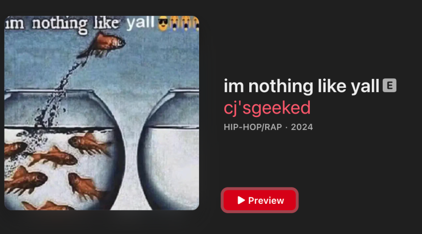 I'm Nothing Like Y'all: A Fish Meme