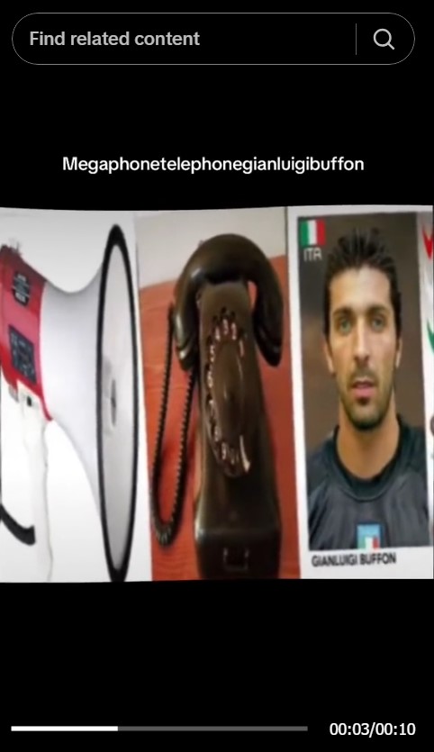 'Megafon Telefon Gianluigi Buffon' Meme, Explained
