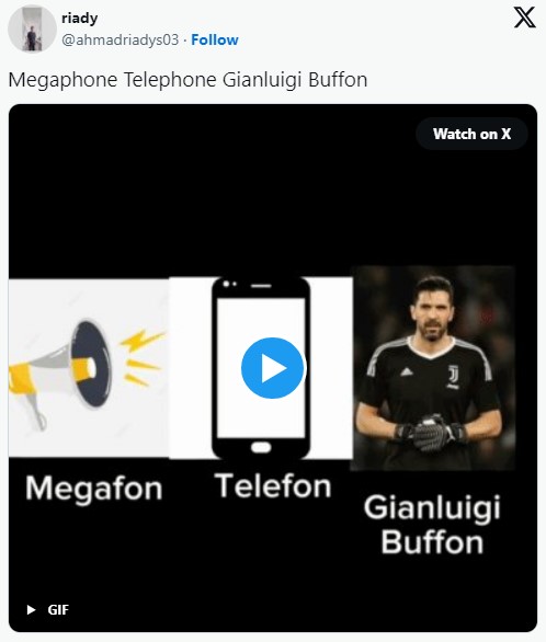 'Megafon Telefon Gianluigi Buffon' Meme, Explained