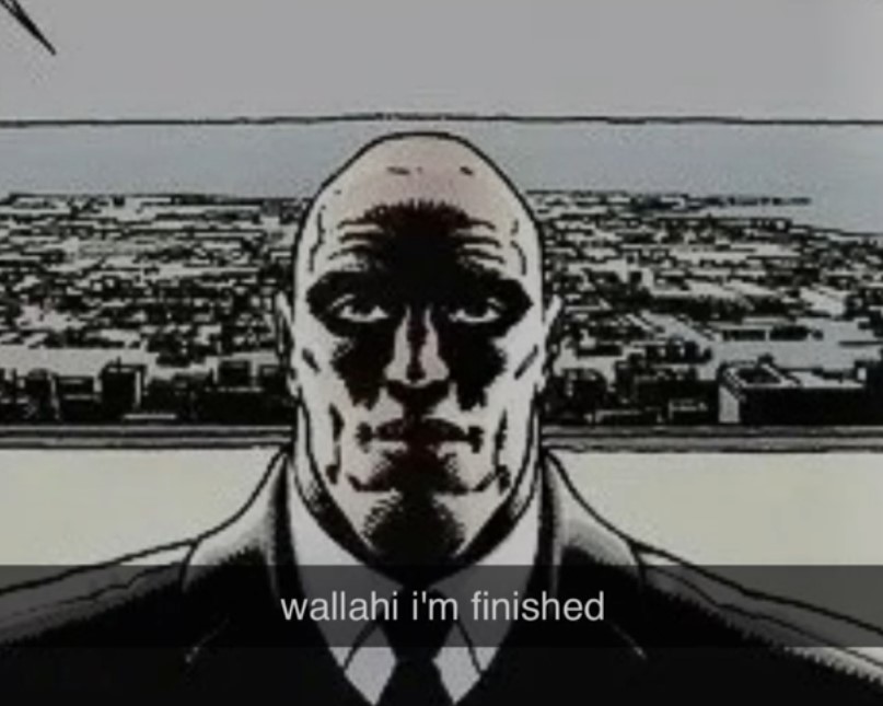 'Wallahi, I'm Finished': A Reaction Meme