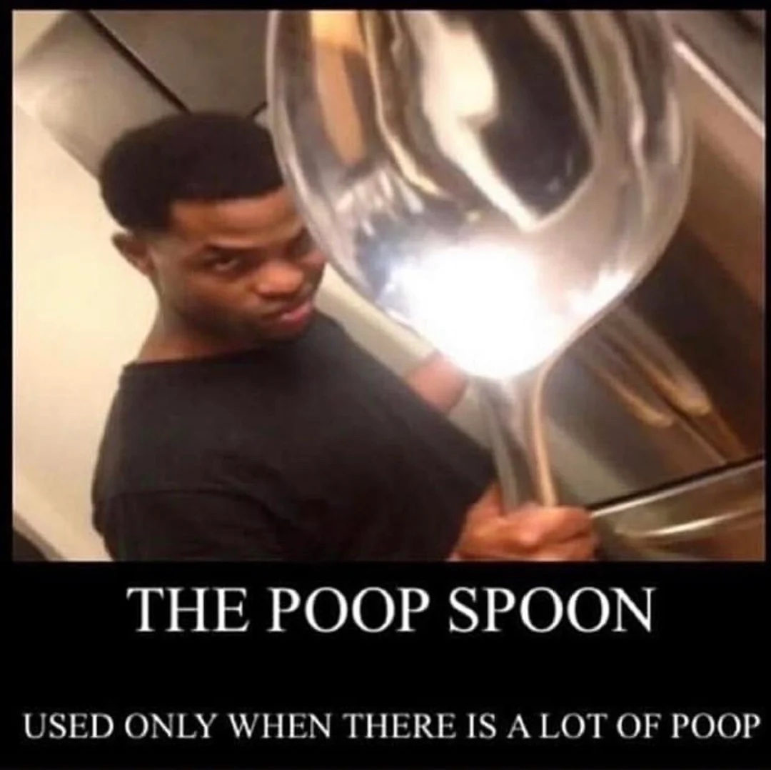 Where Did The Comically Large Spoon Come From?