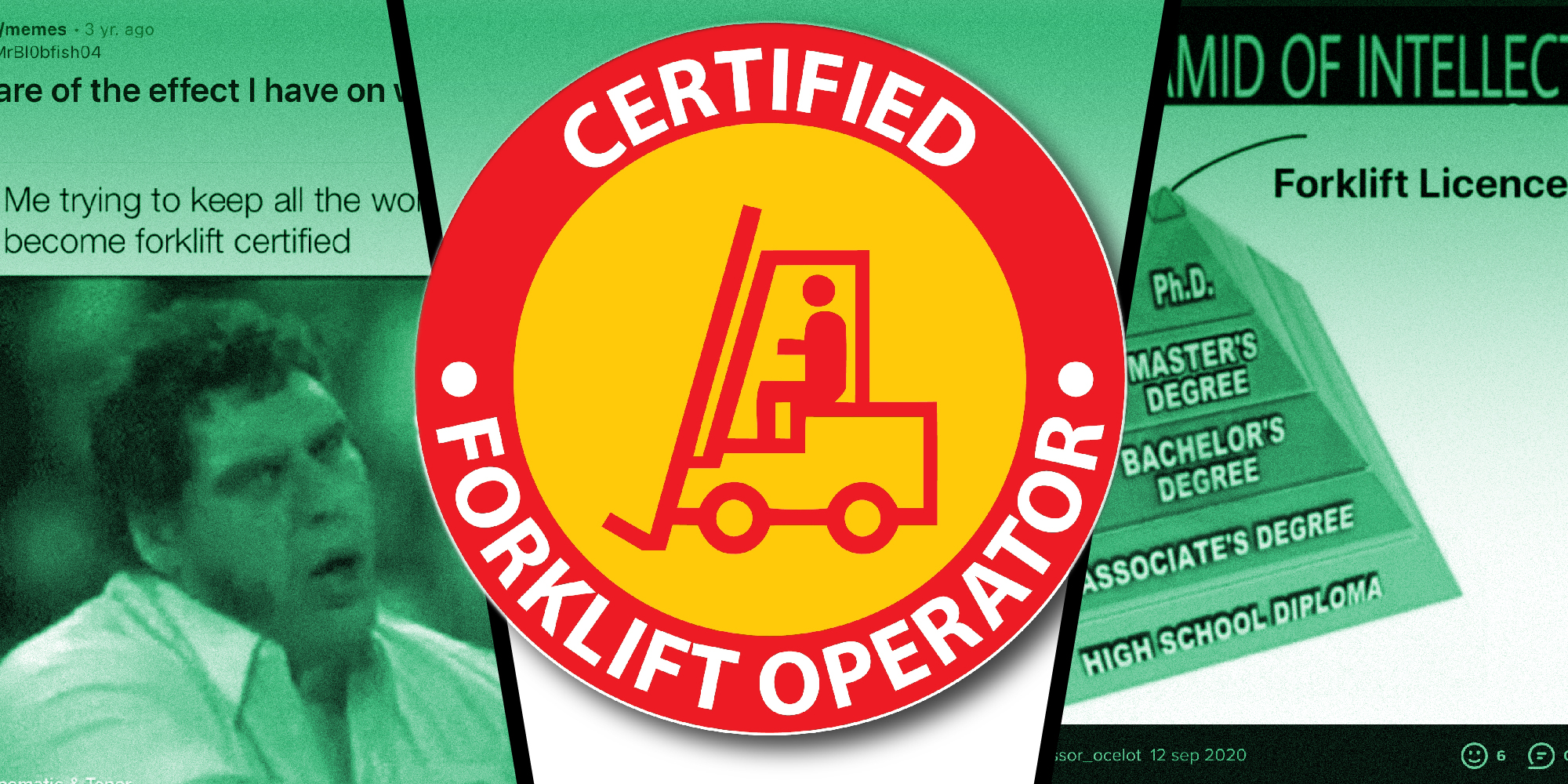 What's Up With Forklift Certification Memes?