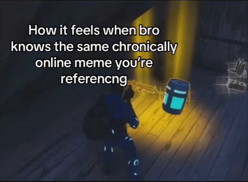 What Is The It's Like Finding A Gold Scar Meme?
