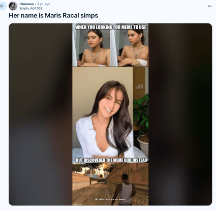Who Is Maris Racal And Why Is She A Meme?