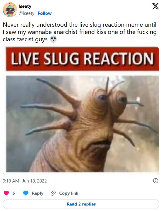 What Is The Live Slug Reaction Meme From 'Star Wars'?