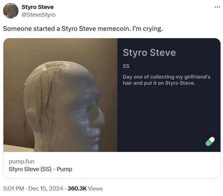 Why Is Someone Taping Their Girlfriend's Hair To A Styrofoam Head Named ...