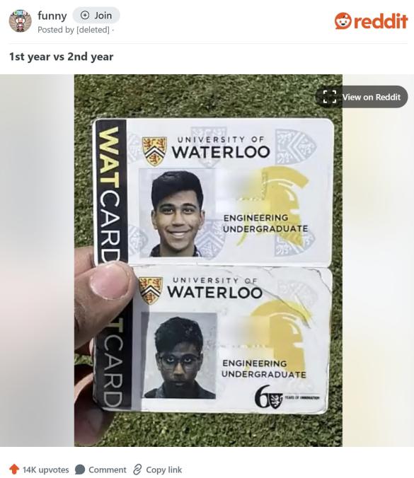The University of Waterloo Meme Started From A Misunderstanding