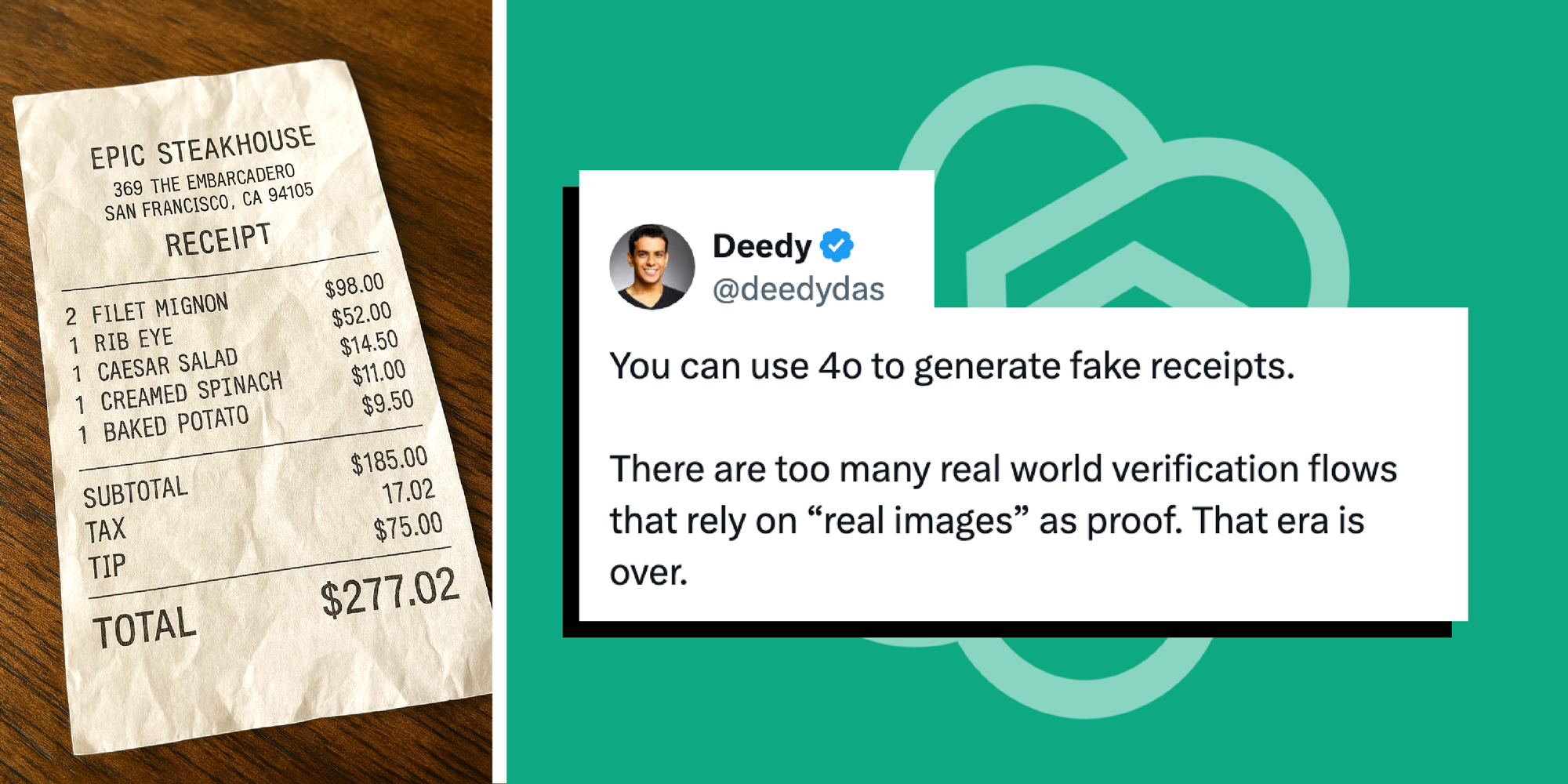 'The era of fraud is here': ChatGPT is now great at faking receipts
