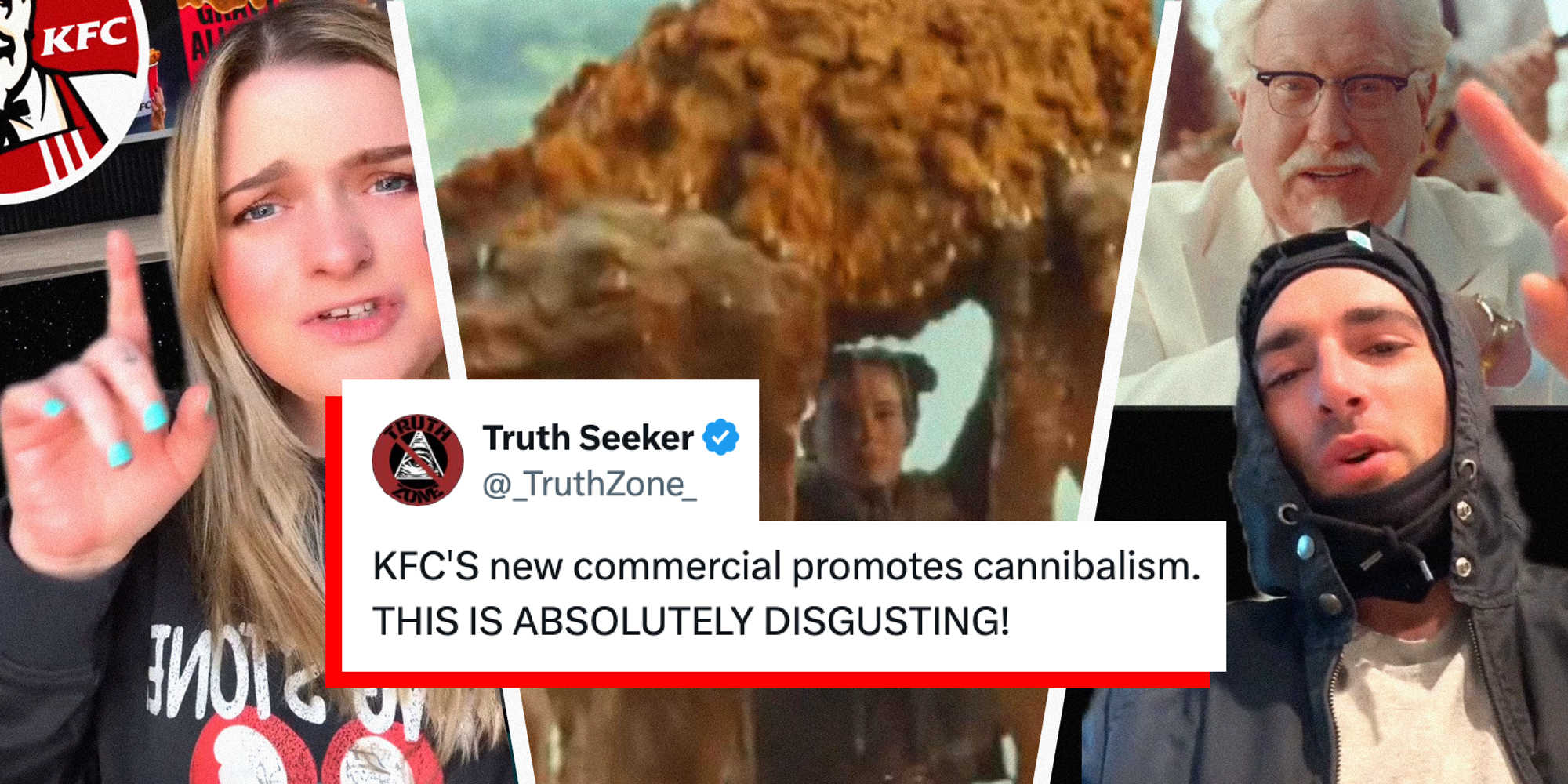 KFC’s dystopian chicken cult ad sparks wild cannibalism conspiracy