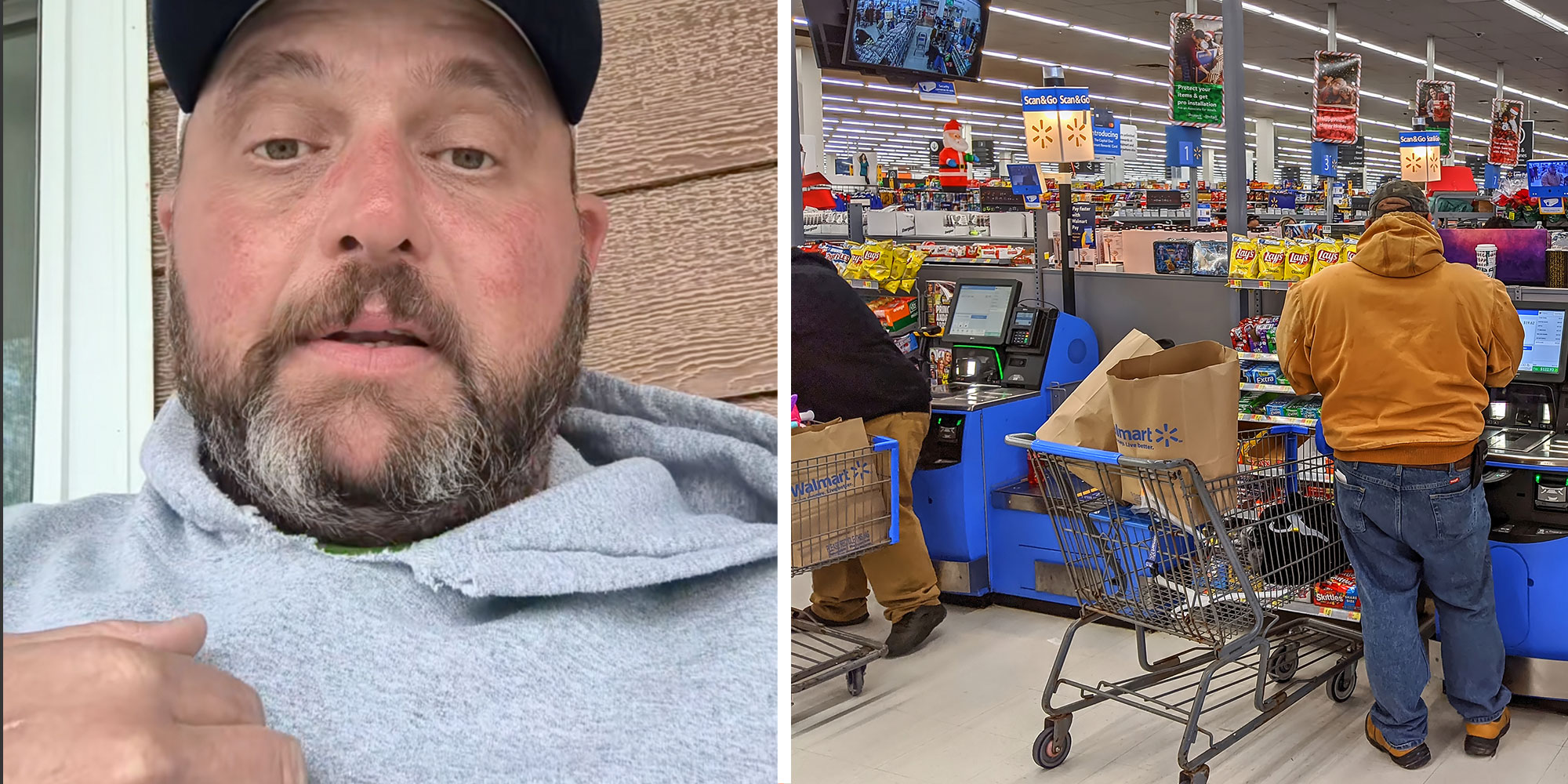 Why Was This Man Stopped at Walmart Self-Checkout?
