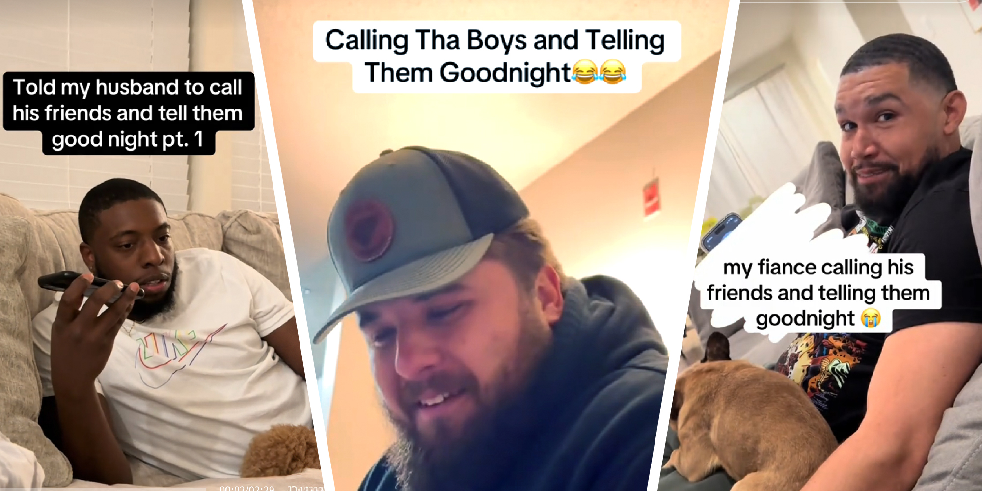 Men calling their homeboys to say 'goodnight' is the funniest trend on ...