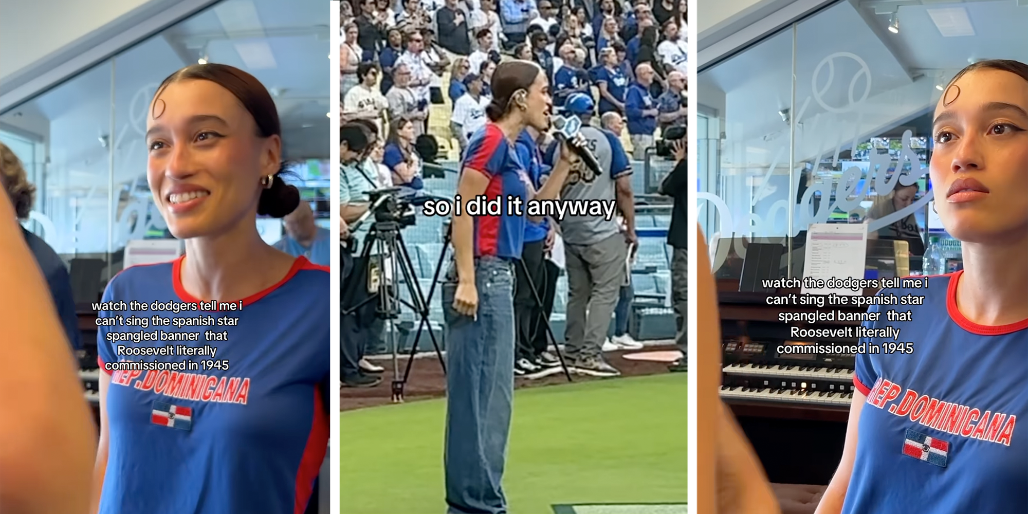 Why Did Nezza Sing the National Anthem in Spanish at Dodgers Game?