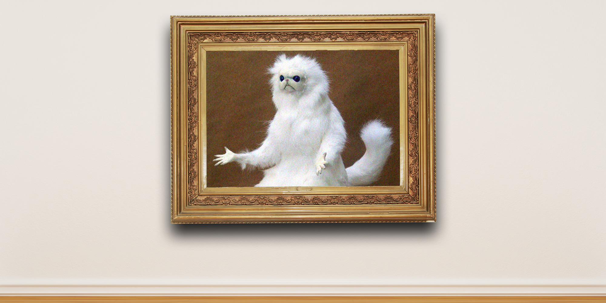 The Dramatic Origins Of The Persian Cat Room Guardian Meme