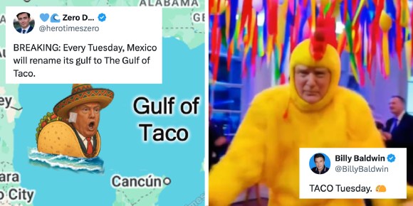 "TACO Tuesday" takes off as internet mocks Trump's tariffs strategy