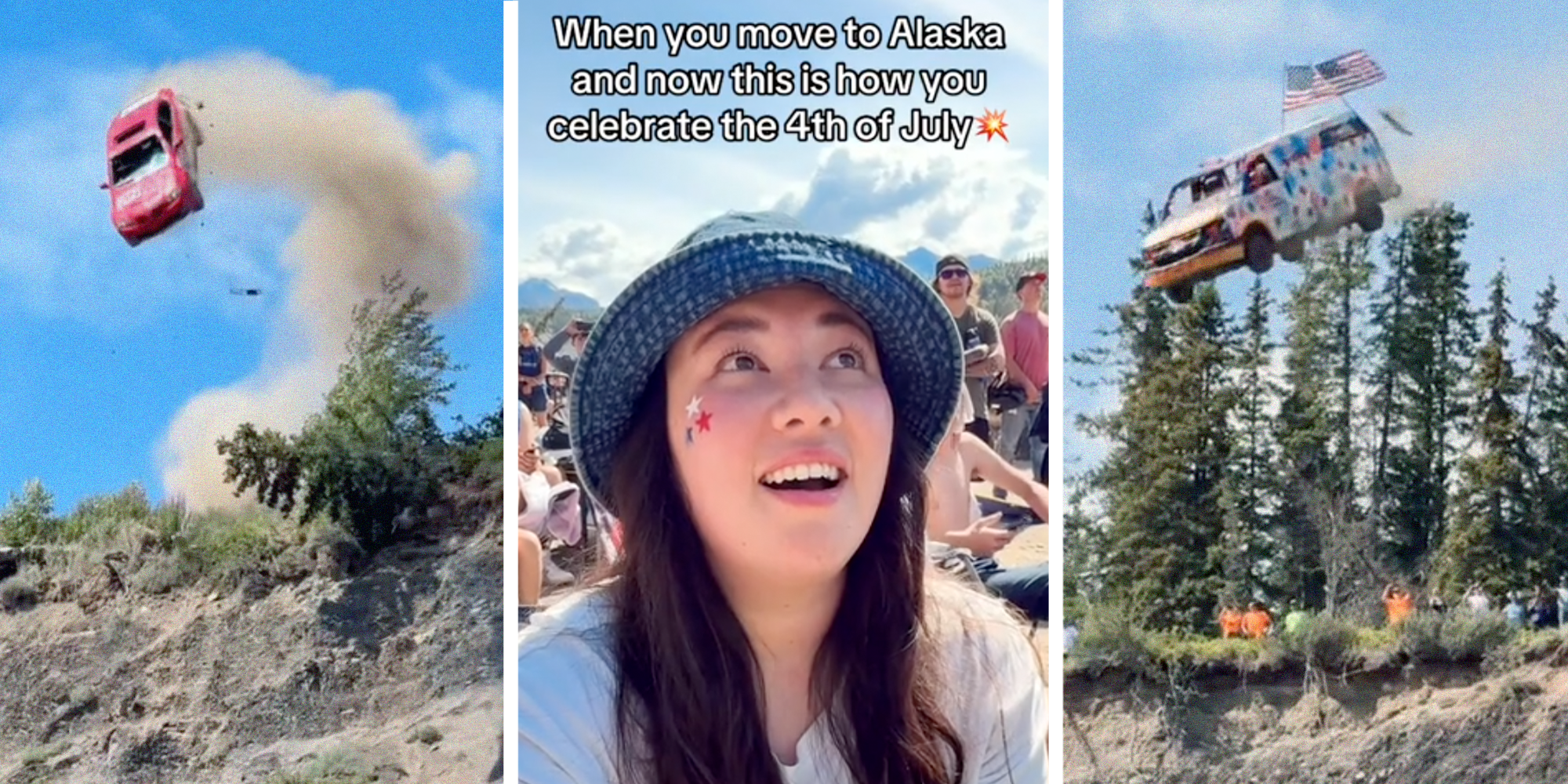 Why Does This Alaska Town Launch Cars Instead of Fireworks?
