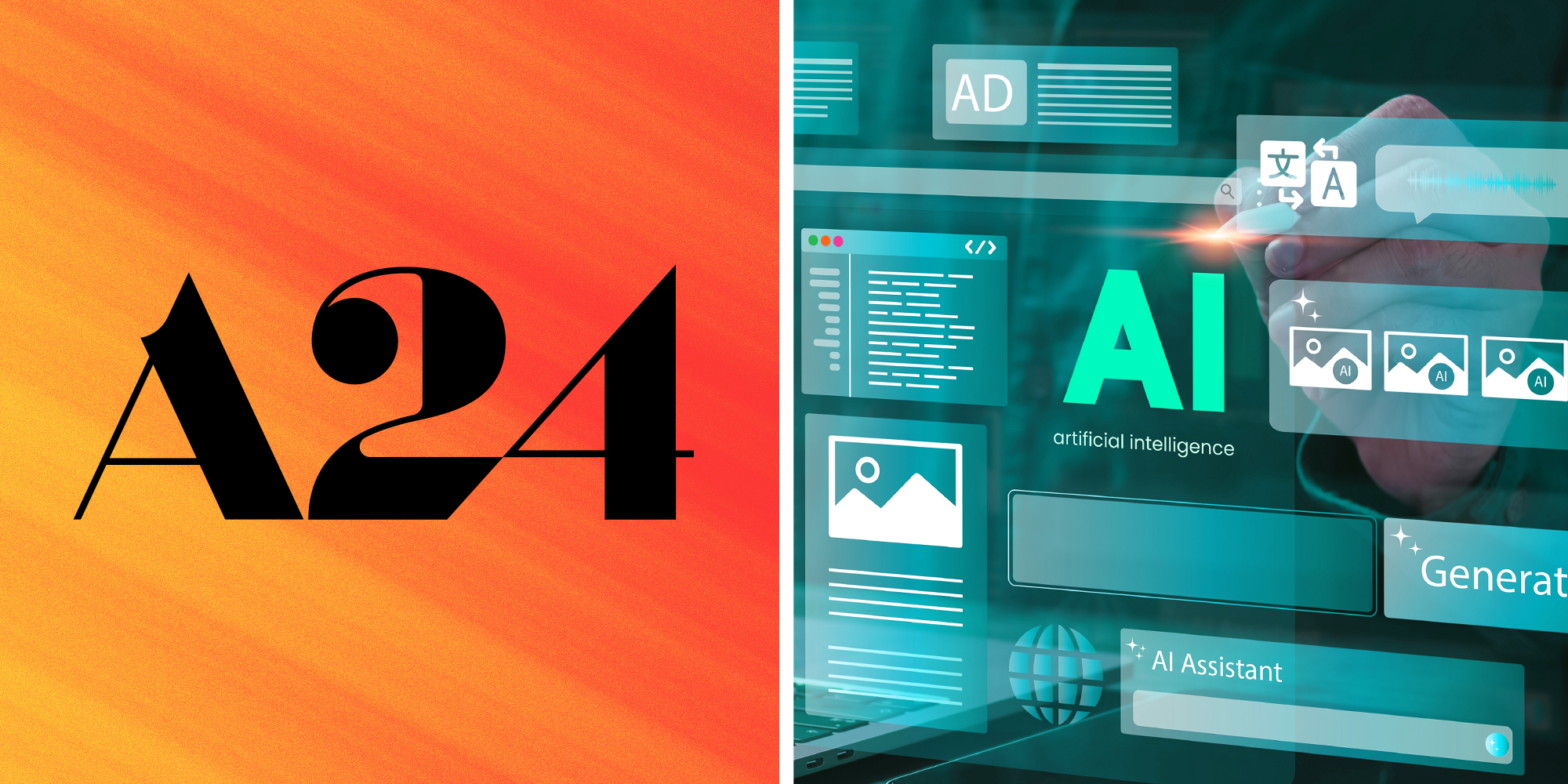 Social media reacts to A24 launching AI division