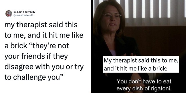 25 of the funniest "my therapist said this to me, and it hit me like a ...