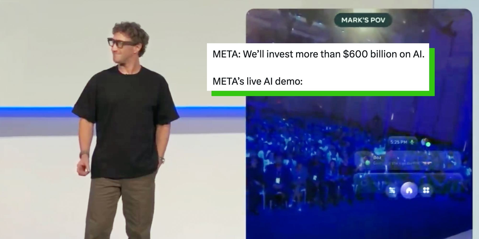 Did Meta's Live AI Demo of Smart Glasses Fail Twice?