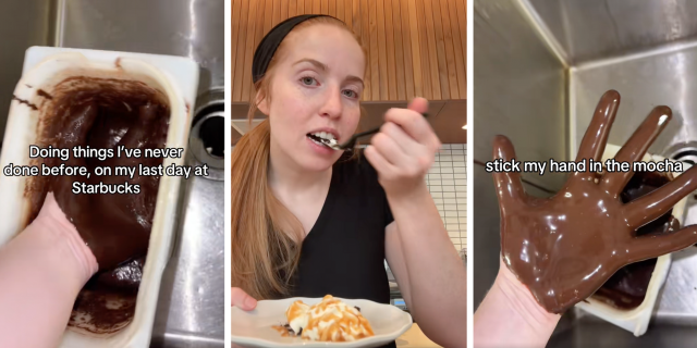 How did Starbucks Worker Use Free Will on Last Day of Work?