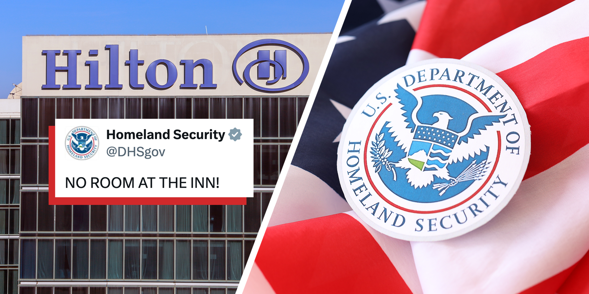 DHS Attacks Hilton Hotel Over Refusal To House ICE Agents