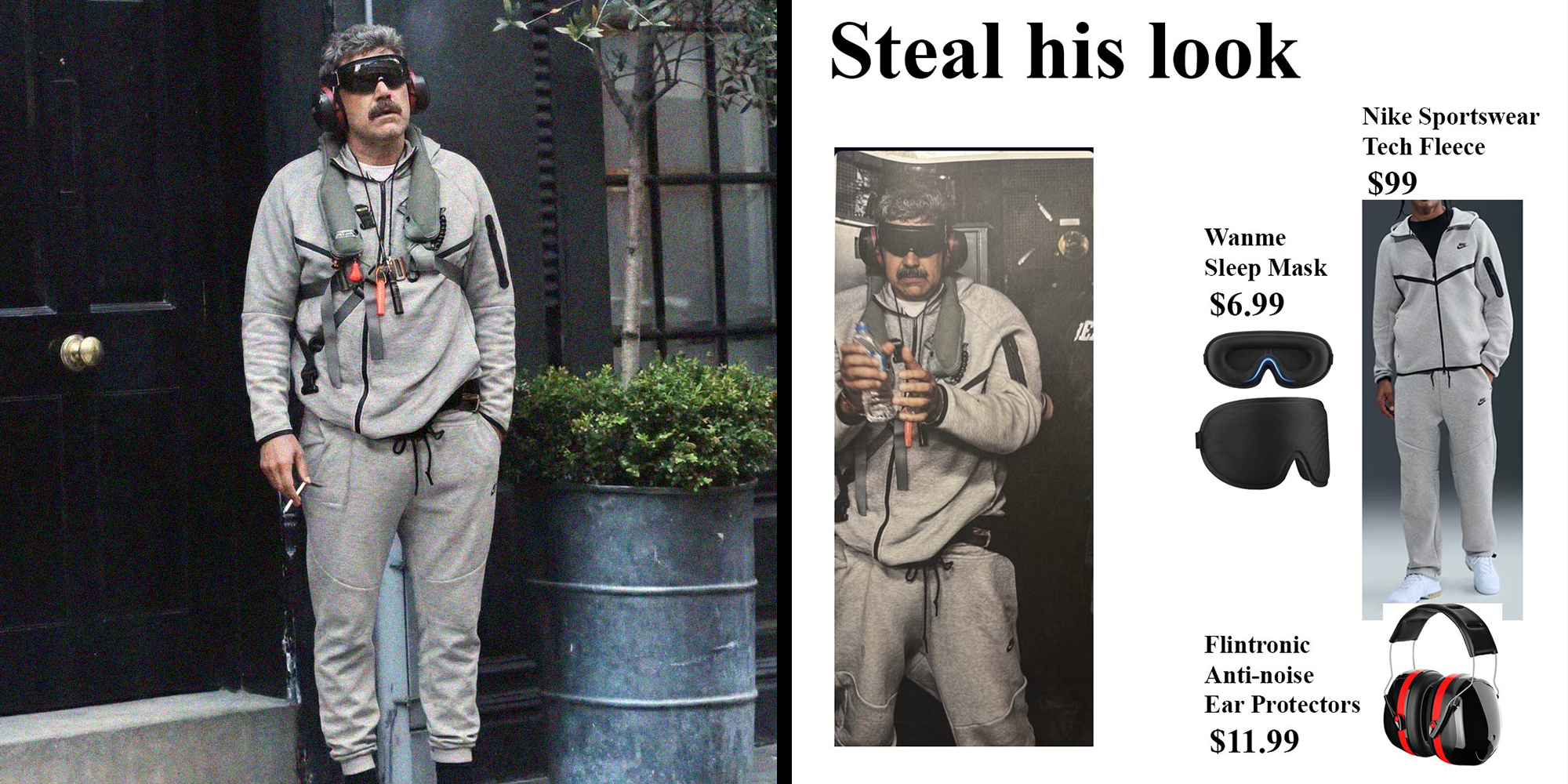 Nicolás Maduro's Nike tracksuit becomes a meme