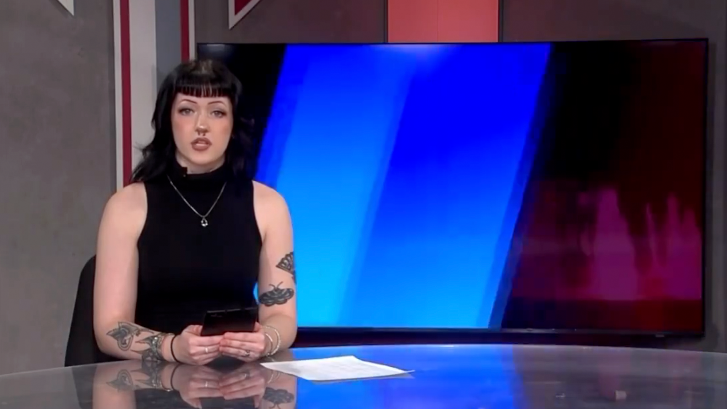 "They got goth chick news in Alabama now": Local news anchor goes viral ...