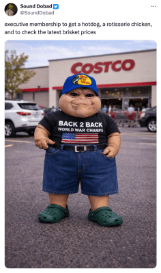The internet turned Baby Sinclair into a jorts-wearing redneck meme ...