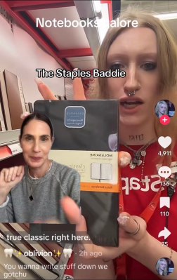 The “Staples Baddie” is doing better marketing than Staples ever did ...