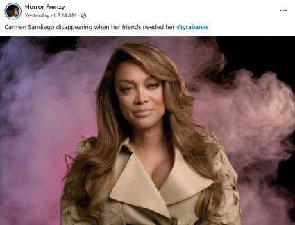 Netflix’s "ANTM" doc sparks the Tyra Banks "lack of accountability" meme